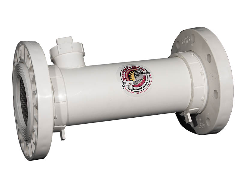 Type-Rated 3-LB Marine Inline Activated Carbon Odor Filter