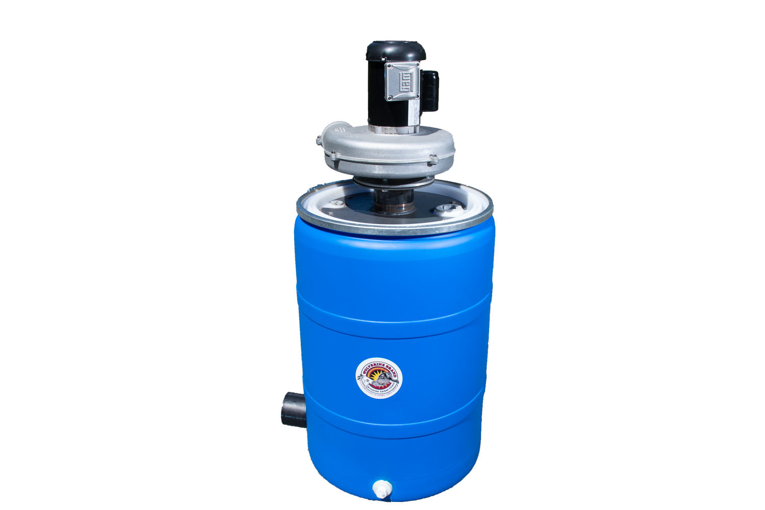Pollution Control Barrel with 170 CFM Power Blower